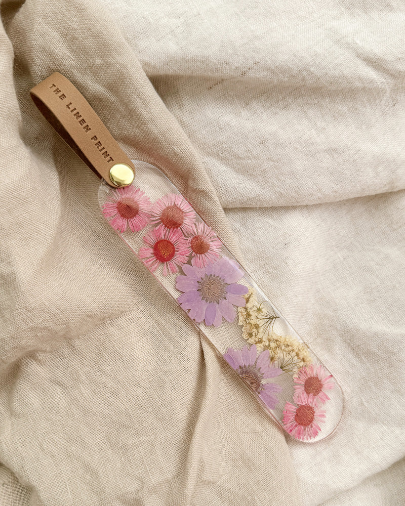 The Bookmark - Flora three – The Linen Print