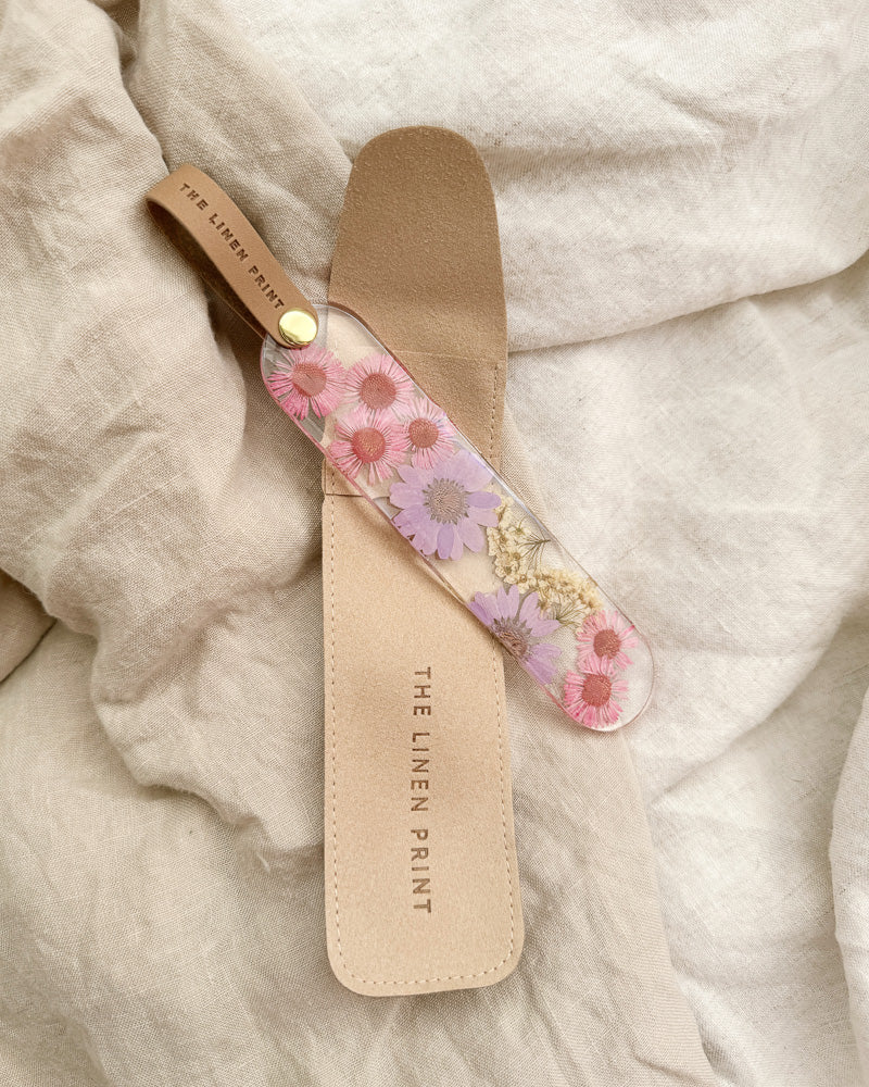 The Bookmark - Flora three – The Linen Print