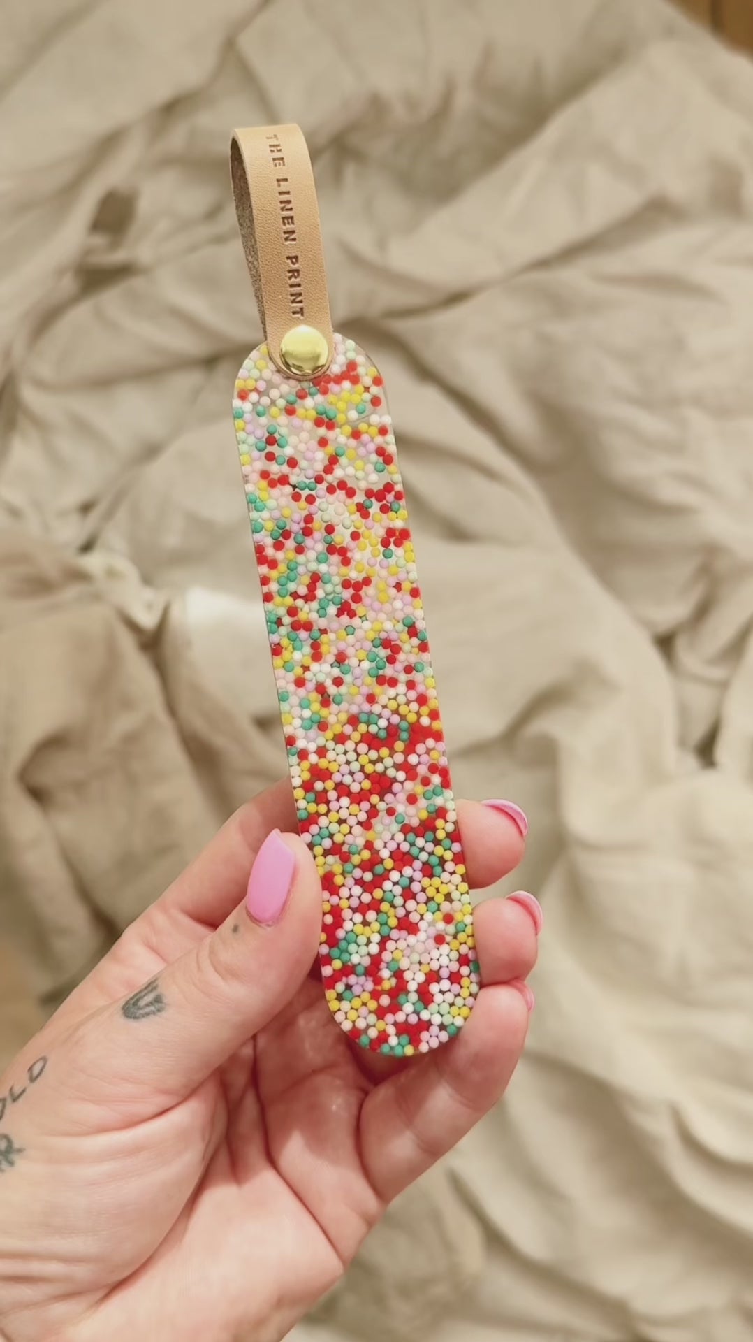 The Bookmark - Carnival – The Linen Print