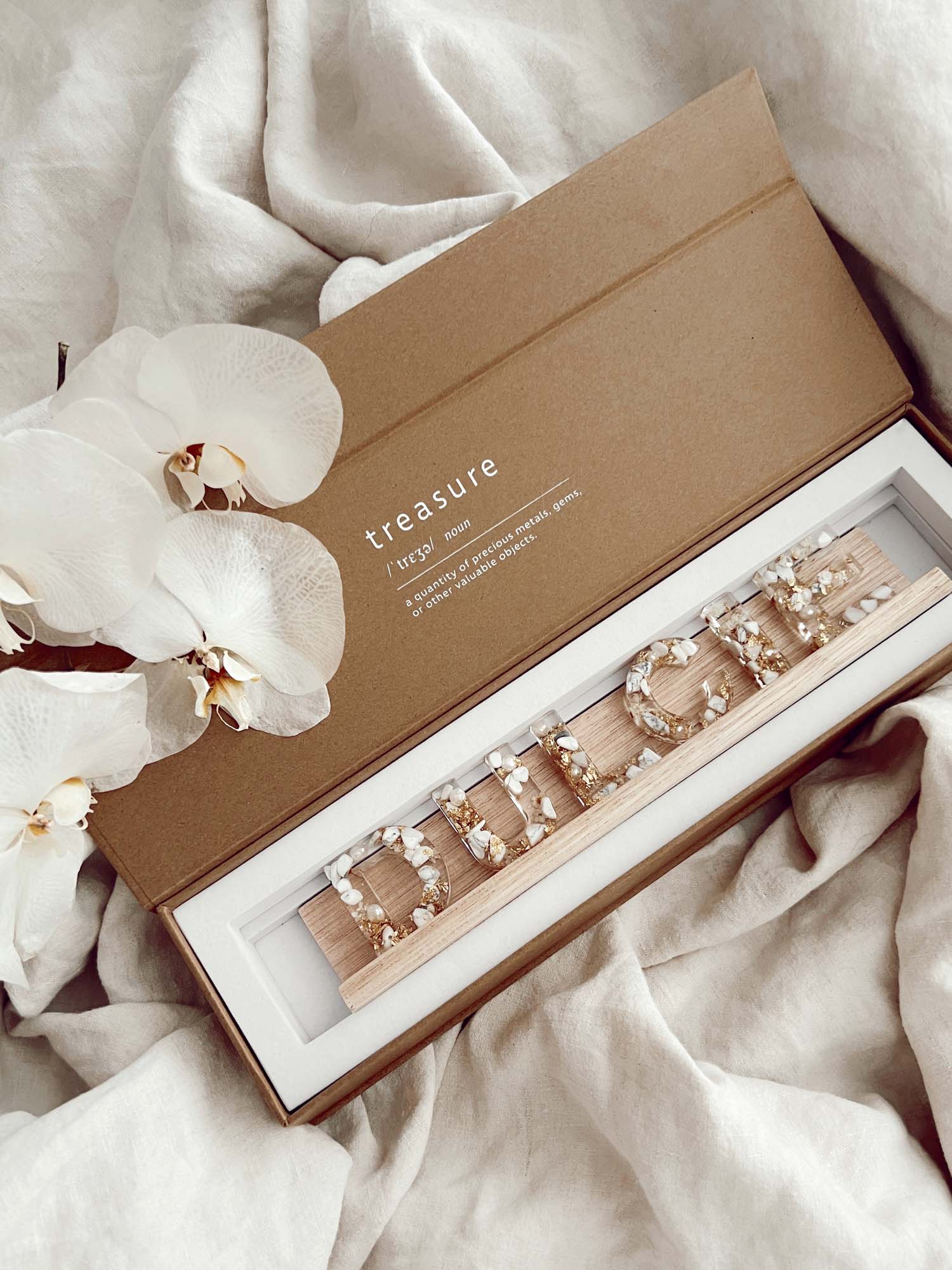 The Treasured Letters®️ - Meadow – The Linen Print