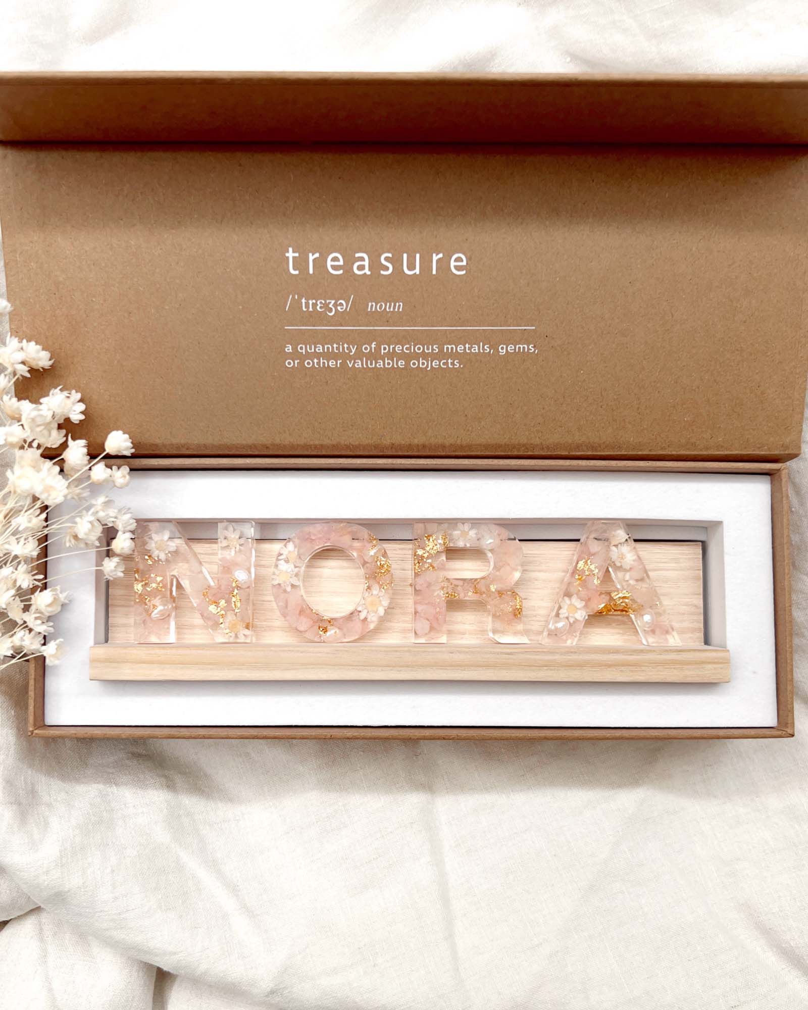 The Treasured Letters®️ - Musk – The Linen Print