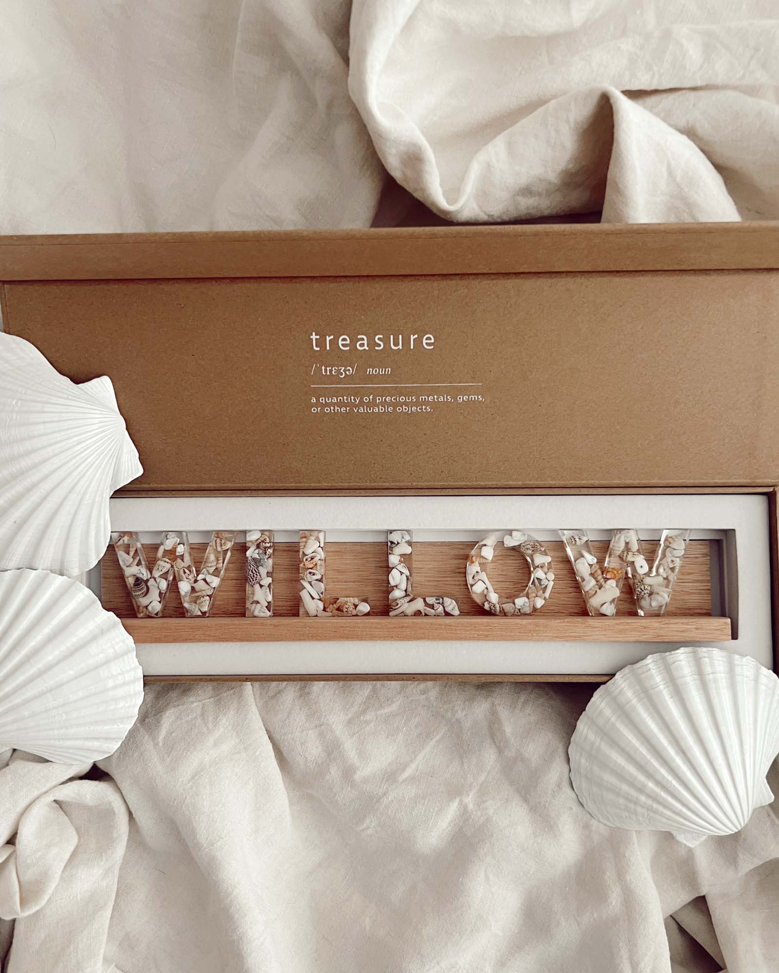 The Treasured Letters®️ - Tide – The Linen Print