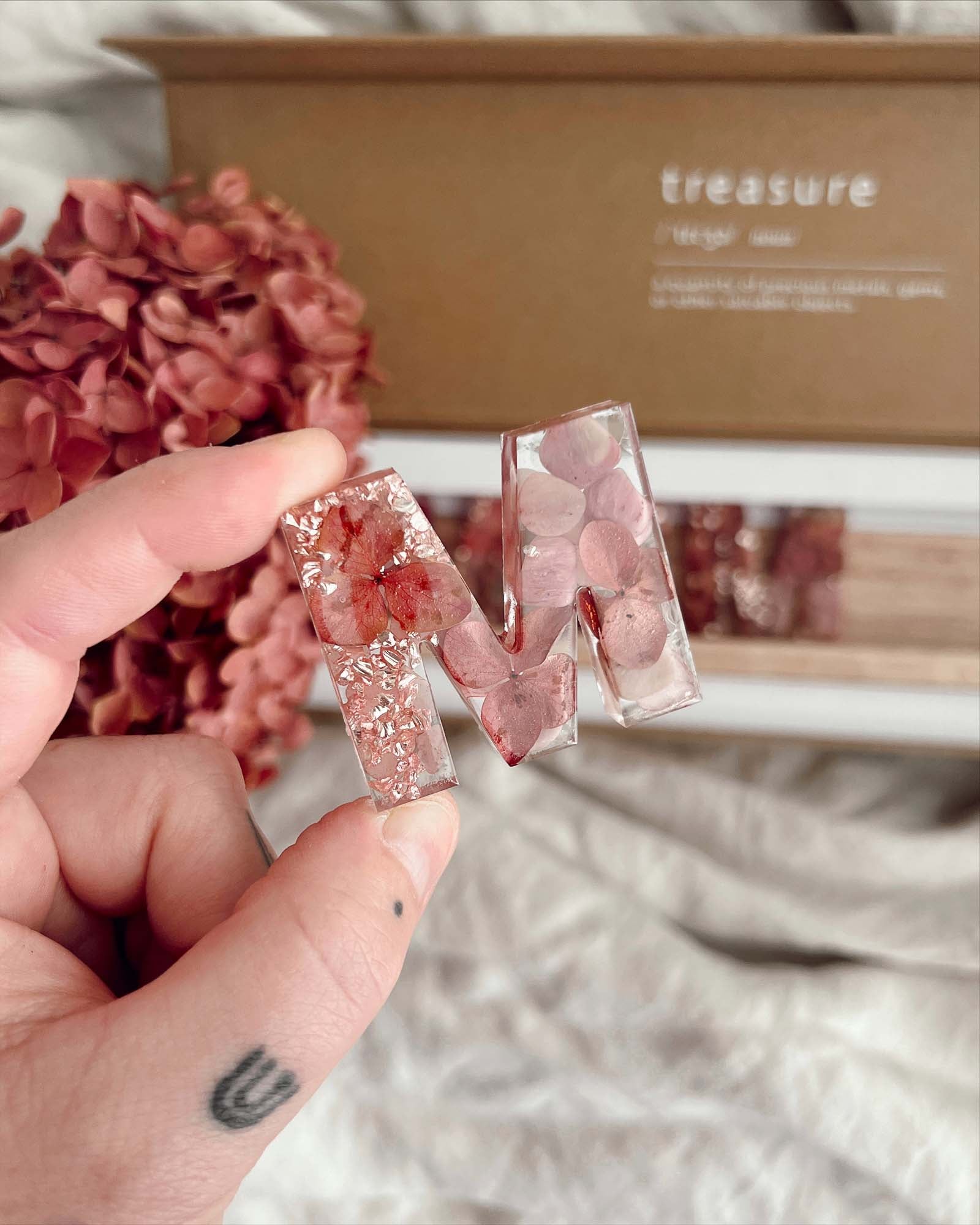 The Treasured Letters®️ - Merlot – The Linen Print