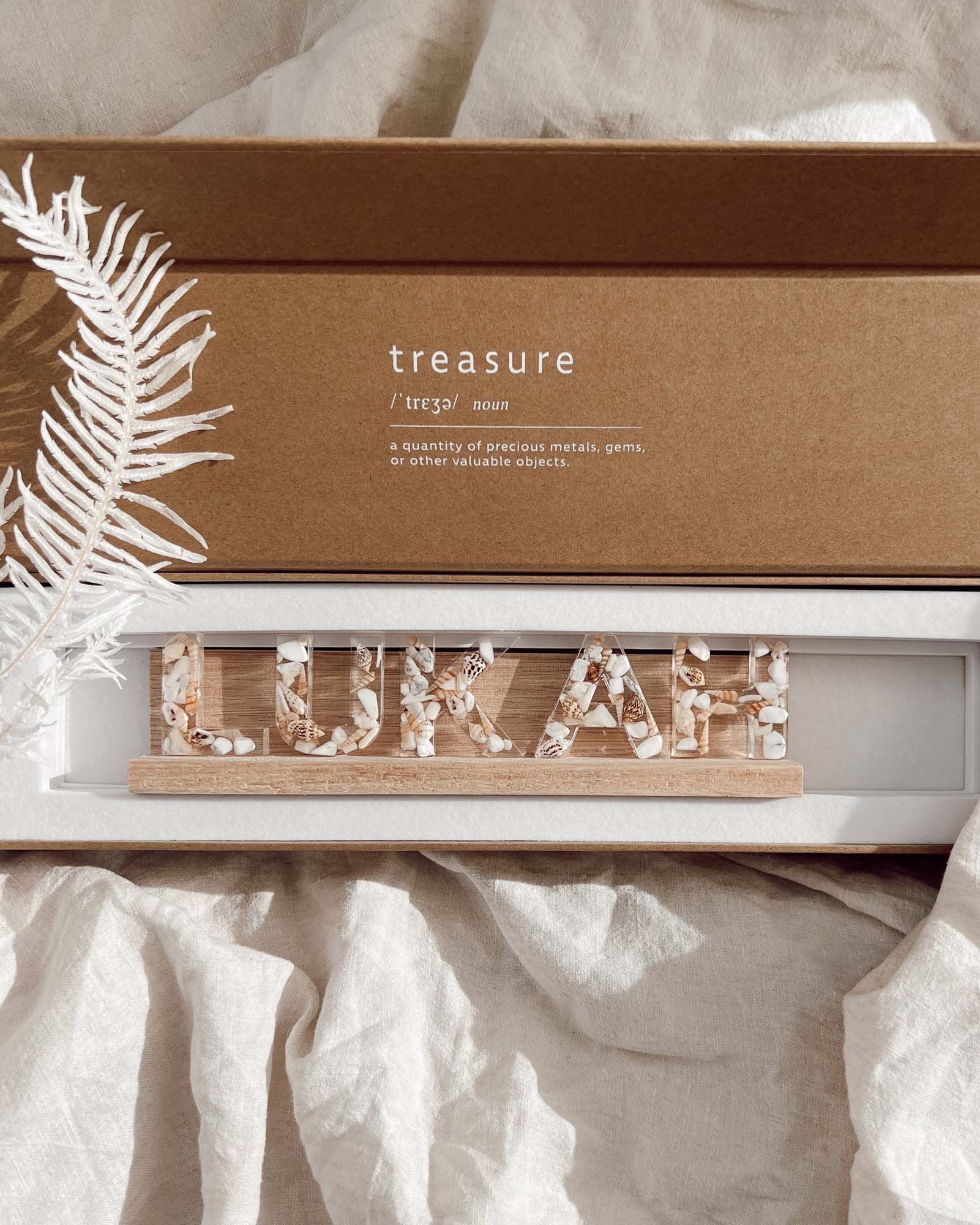 The Treasured Letters®️ - Tide – The Linen Print